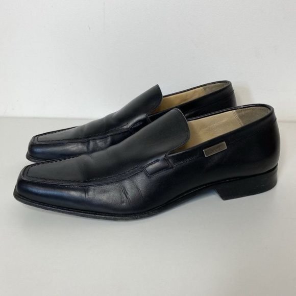 Cesare Paciotti | Shoes | Cesare Paciotti Leather Square Toe Slip On ...
